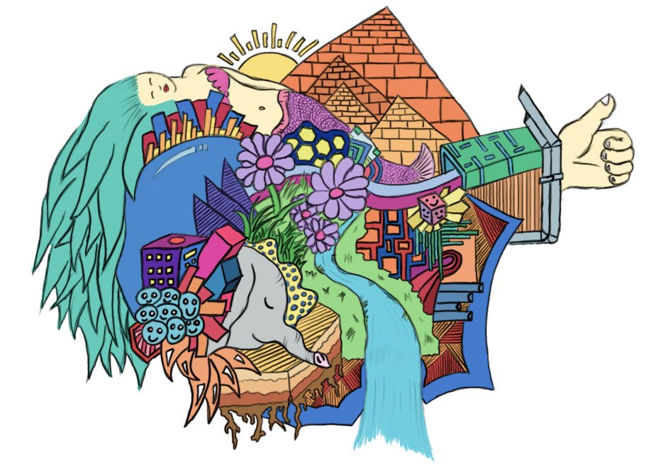 Happiness Illustration - OmegaWARE*o*